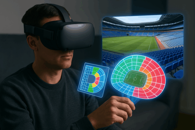 VR i 3D mape sedišta: kako proveriti vidljivost pre kupovine - Stadium ...